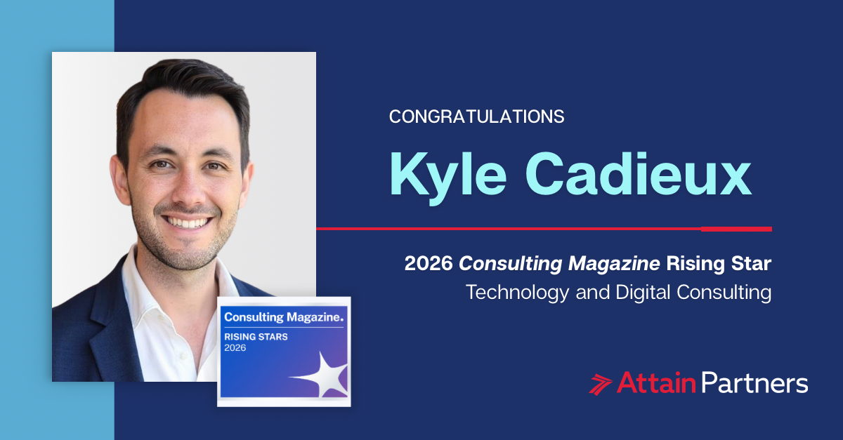 Attain Partners' Kyle Cadieux Named a 2026 Consulting Magazine Rising ...