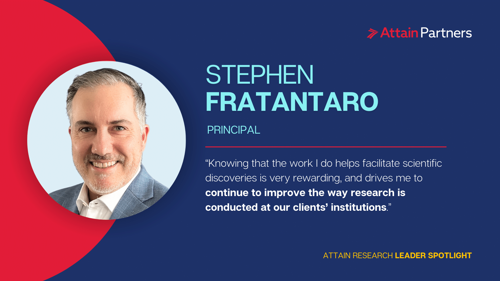 Attain Research Leader Spotlight: Stephen Fratantaro - Attain Partners